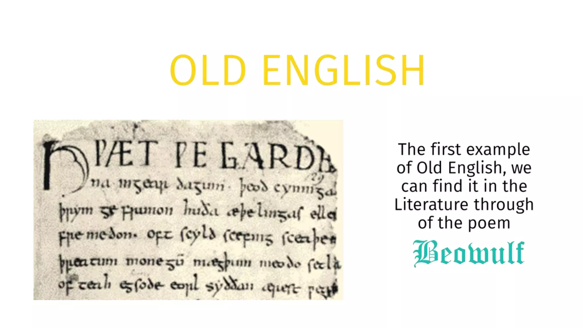 History of English Language | PPTX