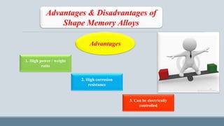 shape memory alloys | PPTX | Physics | Science