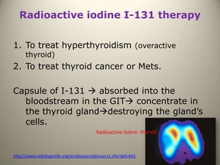 Therapeutic Application in Nuclear Medicine | PPTX