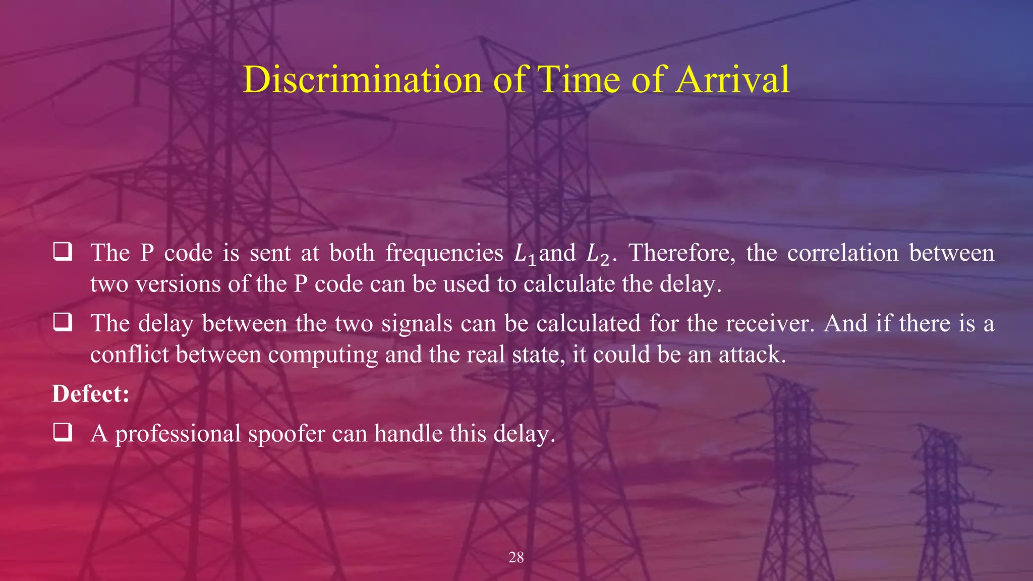 Spoofing attack on PMU (Phasor measurement unit) | PPT