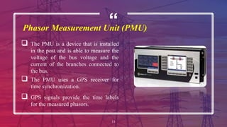 Spoofing attack on PMU (Phasor measurement unit) | PPTX