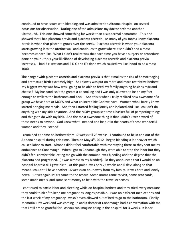 Sara's mops testimony transcript | PDF