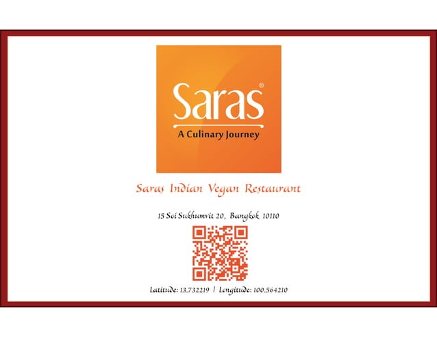 Saras vegetarian indian restaurant bangkok a compilation of famous indian sweets and desserts | PPT