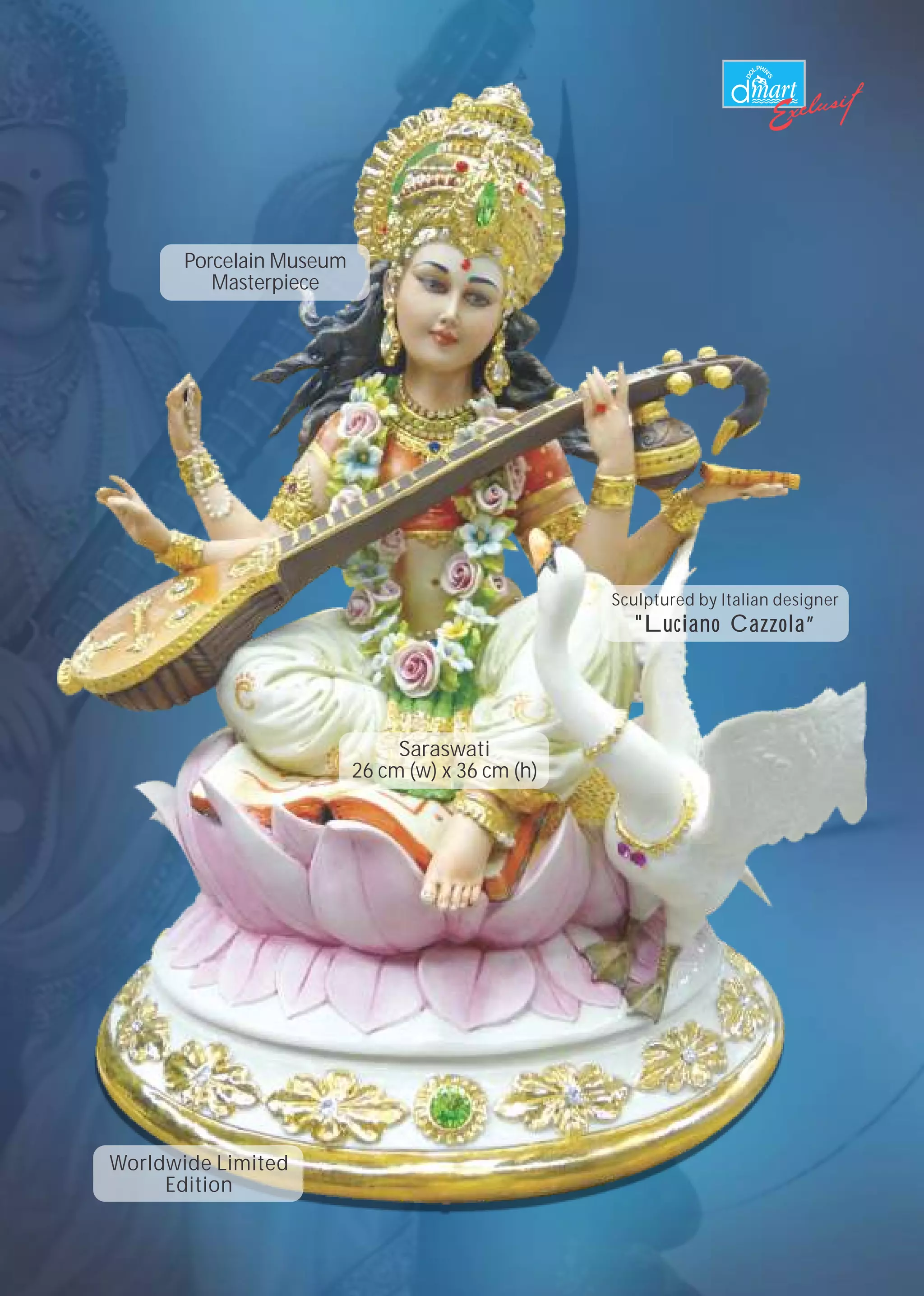 Limited Editon "Saraswati" (in fine Italian porcelain) | PDF