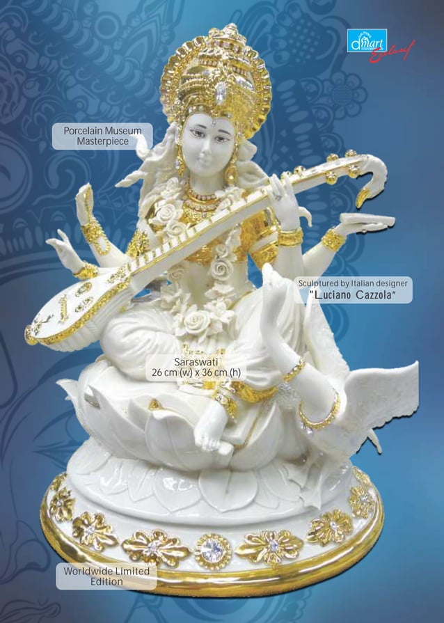Limited Editon "Saraswati" (in fine Italian porcelain) | PDF