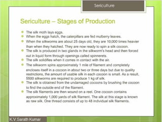 Sericulture (Silk Farming) | PPT