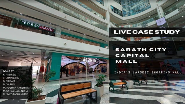Sarath City Capital Mall, Hyderabad Case Study.pdf | Malls & Shopping ...