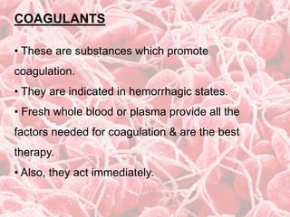 COAGULANTS | PPTX