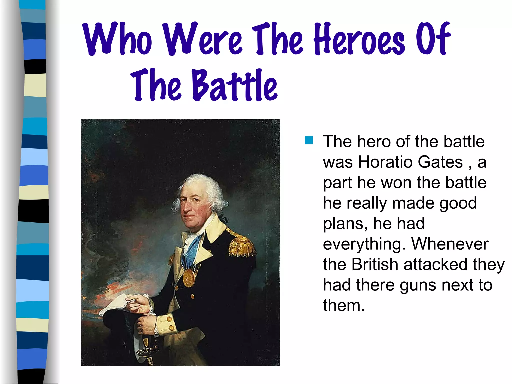 The Battle of Saratoga | PPT