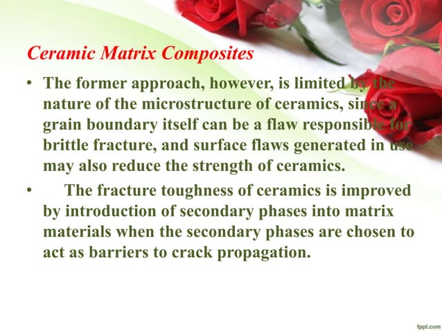 Ceramic Matrix Composites | PPTX