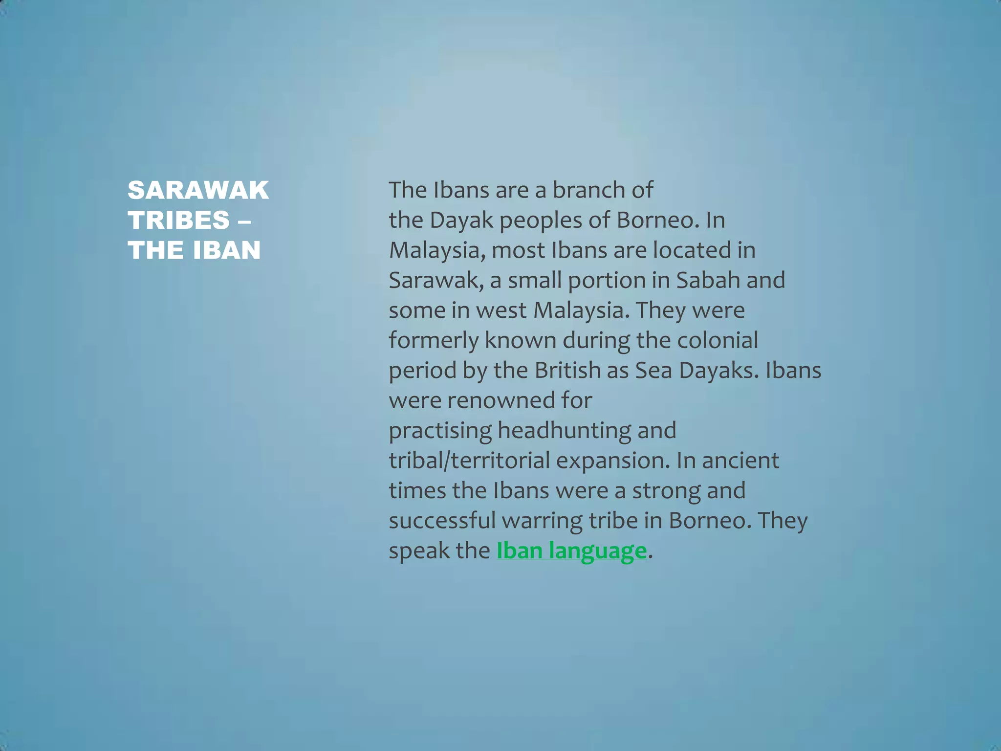 Sarawak | PPT