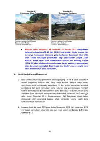 LAPORAN KETUA AUDIT NEGARA 2012 SIRI 1 - SARAWAK | PDF