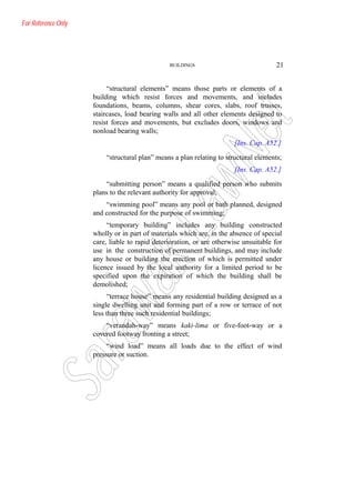 Sarawak building ordinance 1994 | PDF