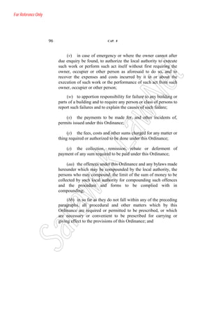 Sarawak building ordinance 1994 | PDF
