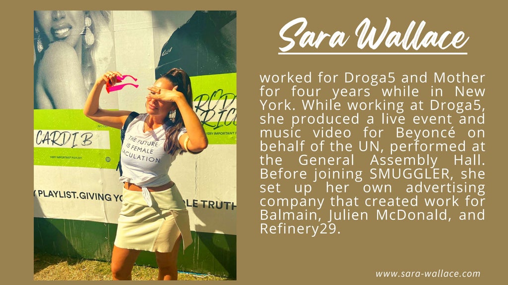 Sara Wallace - Talented Executive Producer at Smuggler.pptx