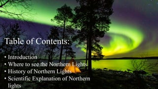 Northern lights | PPTX