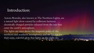 Northern lights | PPTX
