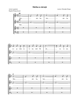 Sarba n caruta | PDF