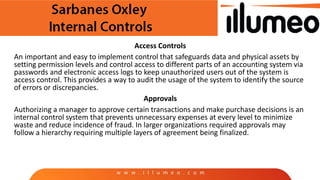 Sarbanes oxley internal controls | PPT