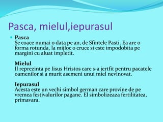 Sarbatoarea pascala | PPT