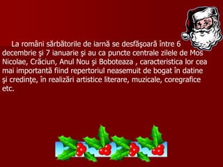 Sarbatorile de iarna | PPT