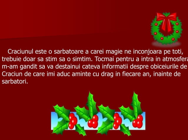 Sarbatorile de iarna | PPT