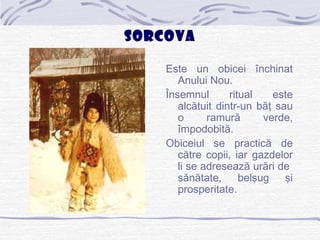 Sarbatorile de iarna la romani | PPT