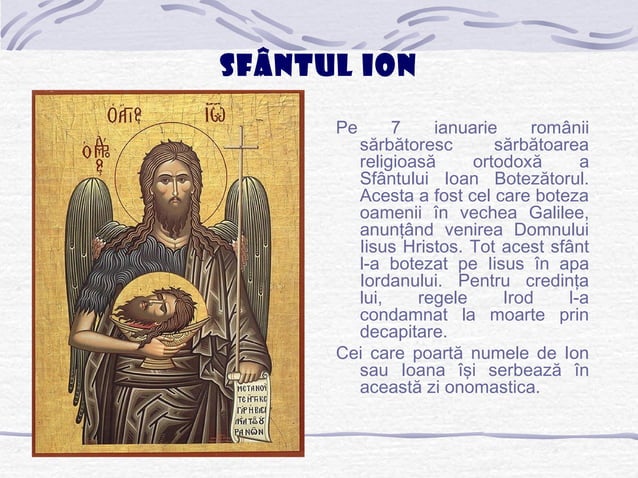 Sarbatorile de iarna la romani | PPT