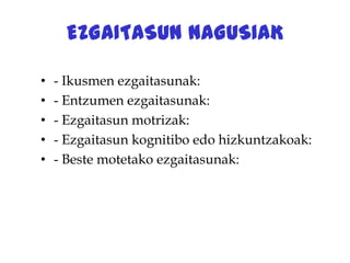 Sarbideduntasuna | PPTX