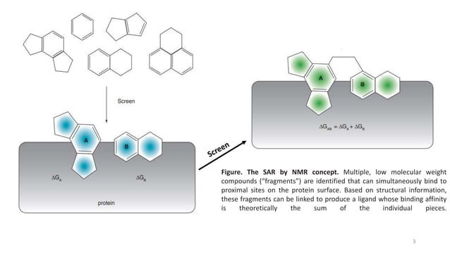 SAR BY NMR (Structure Activity Relationship by Using NMR) | PPT