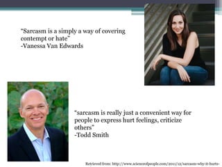 Sarcasm | PPTX