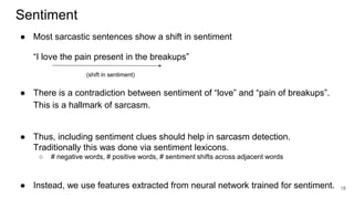 Sarcasm Detection: Achilles Heel of sentiment analysis | PPT