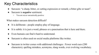 Sarcasm Detection: Achilles Heel of sentiment analysis | PPT