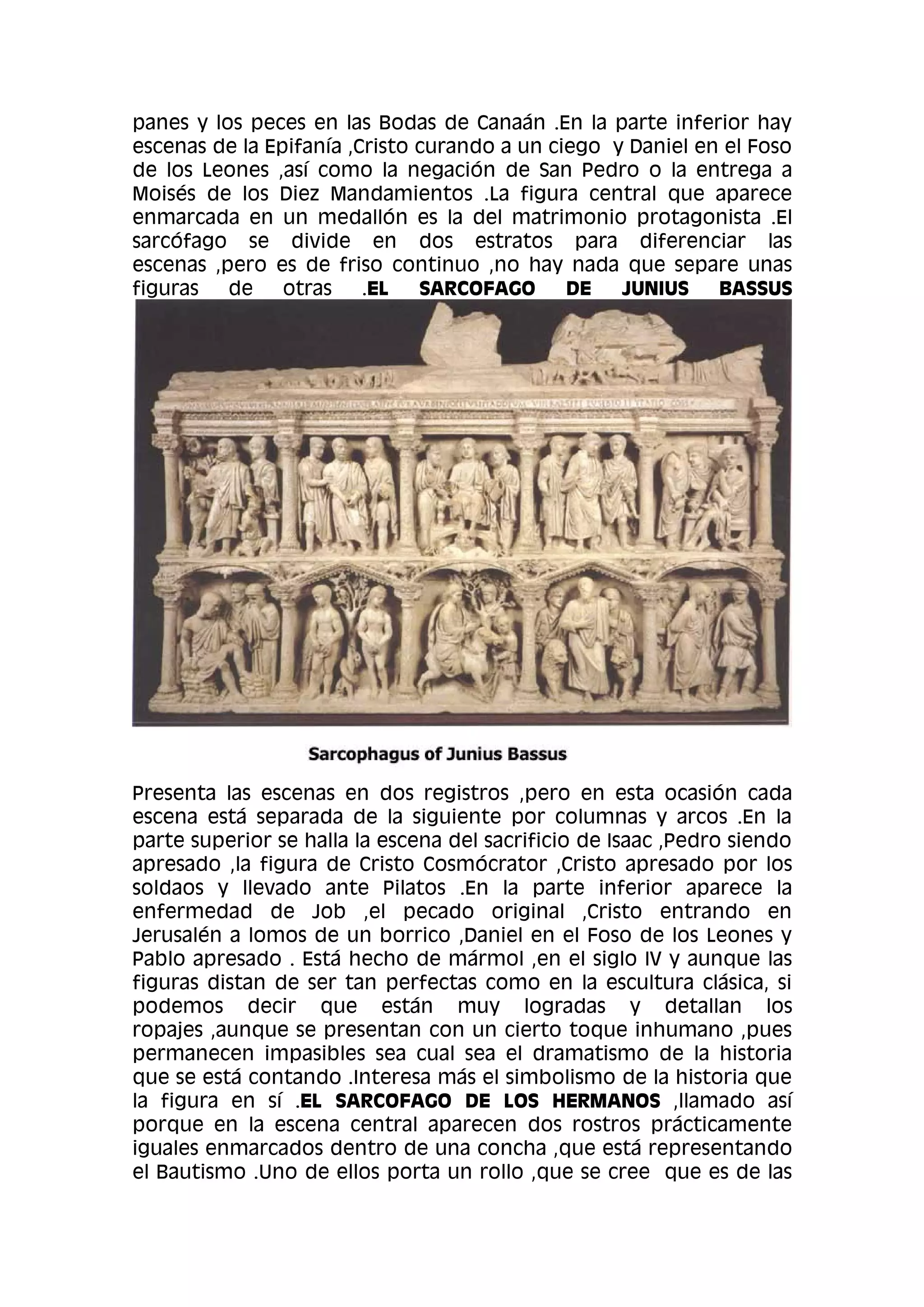 Sarcofagos paleocristianos | PDF