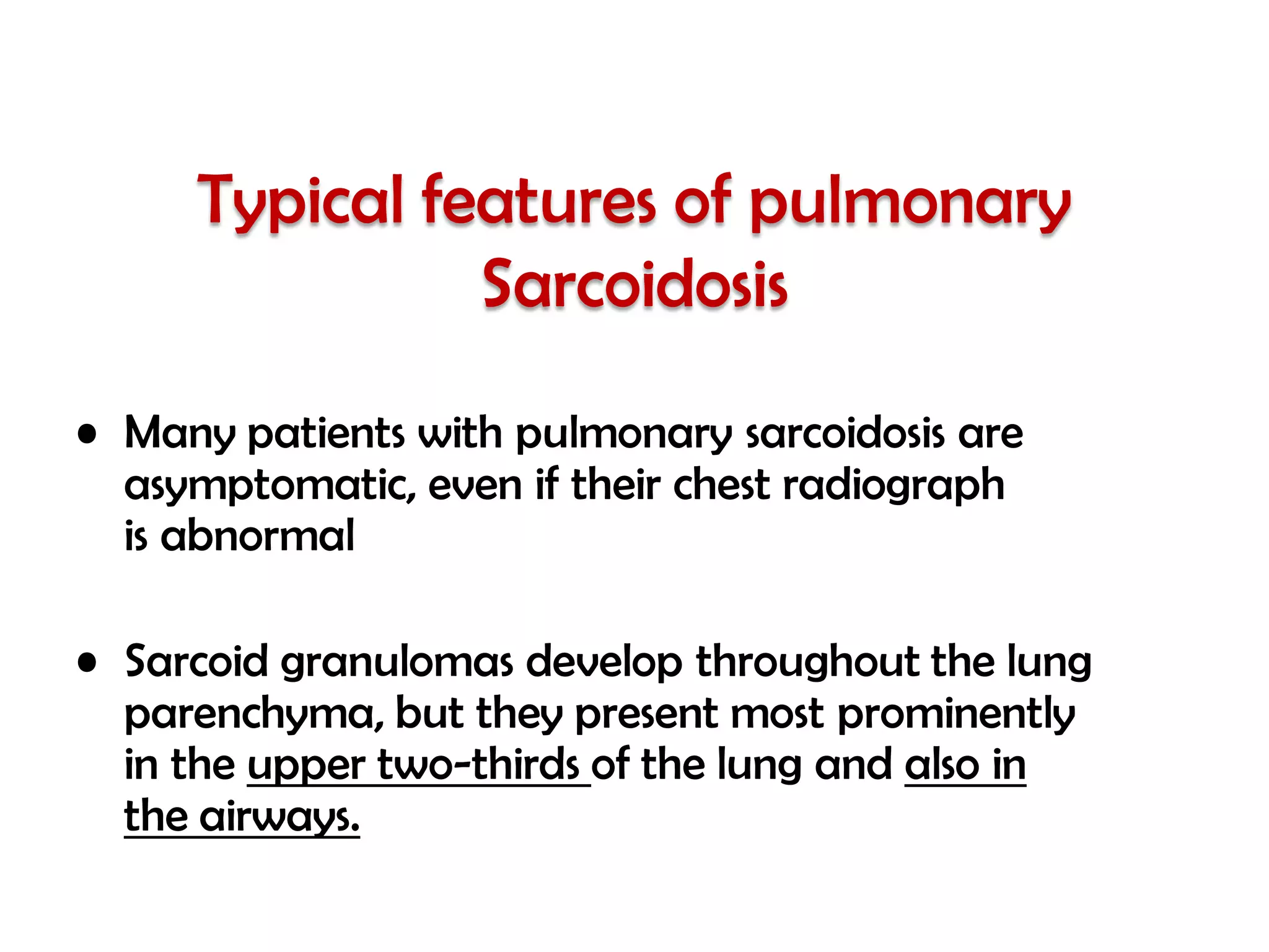 Sarcoidosis | PDF