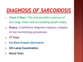 Sarcoidosis | PPTX