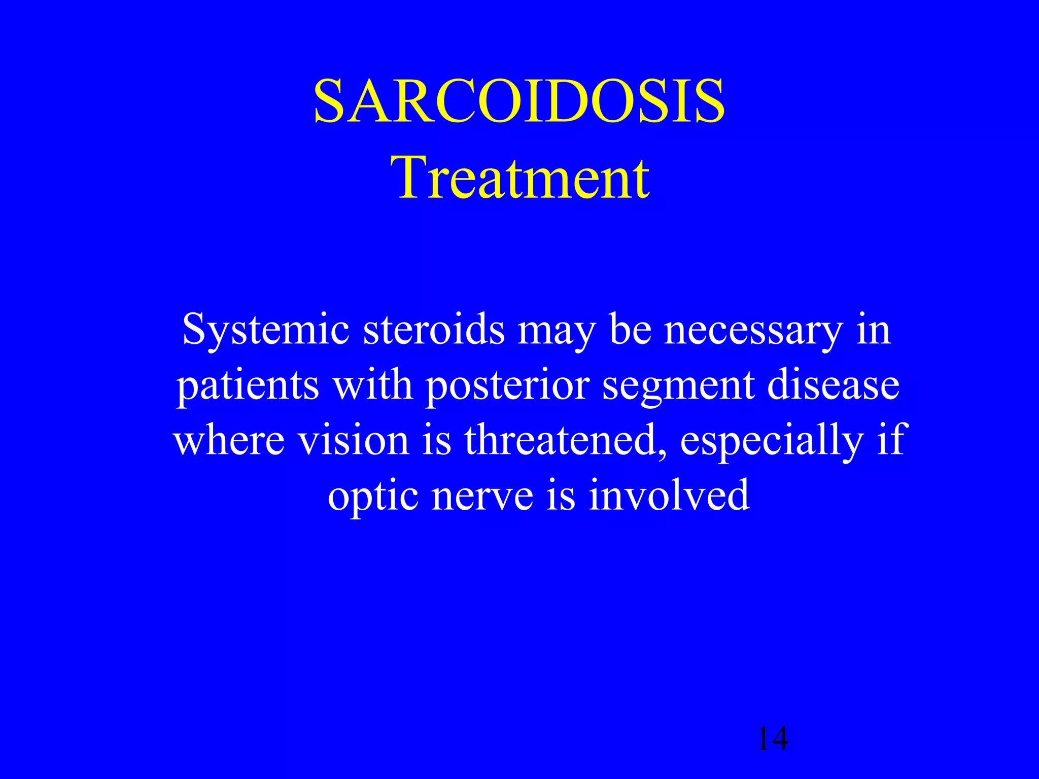 Sarcoidosis | PPT