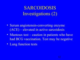 Sarcoidosis | PPT