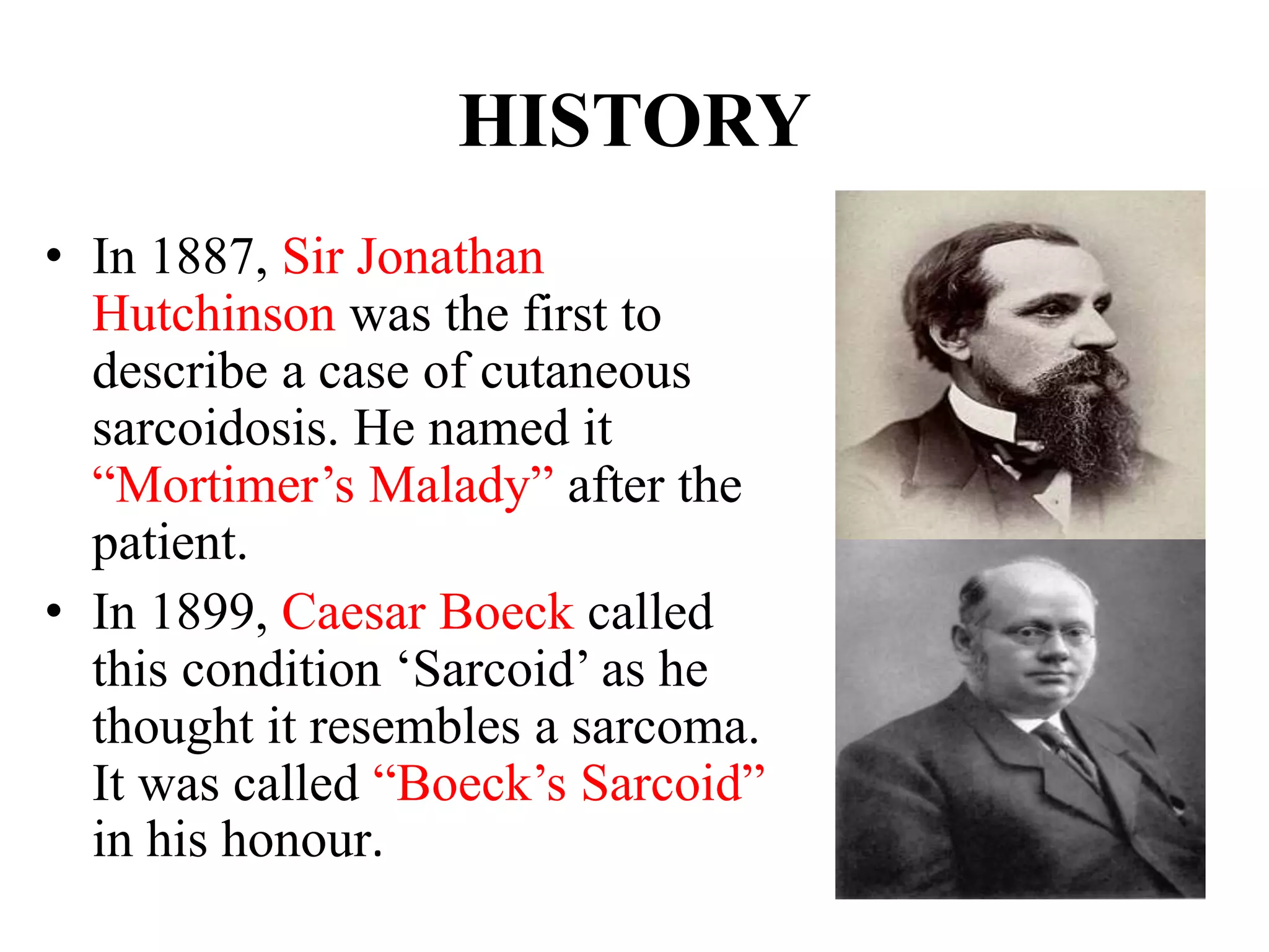 Sarcoidosis | PPT