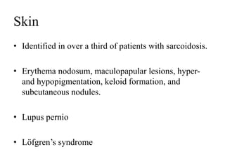 Sarcoidosis | PPT