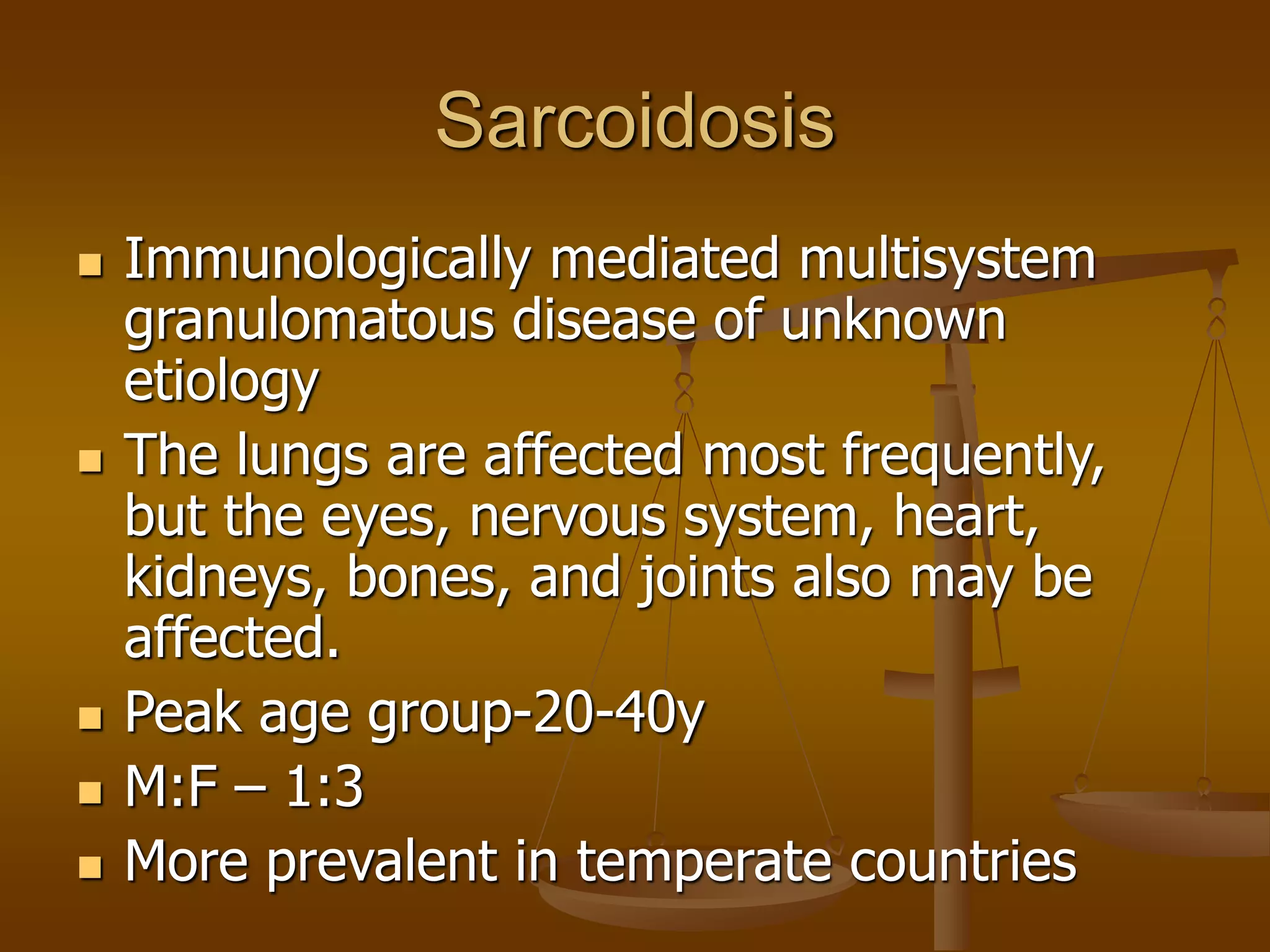 Sarcoidosis radiology pulmonary neuro abdominal .ppt | Lung and ...