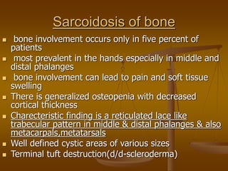 Sarcoidosis radiology pulmonary neuro abdominal .ppt | Lung and ...