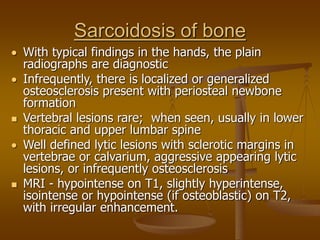 Sarcoidosis radiology pulmonary neuro abdominal .ppt | Lung and ...