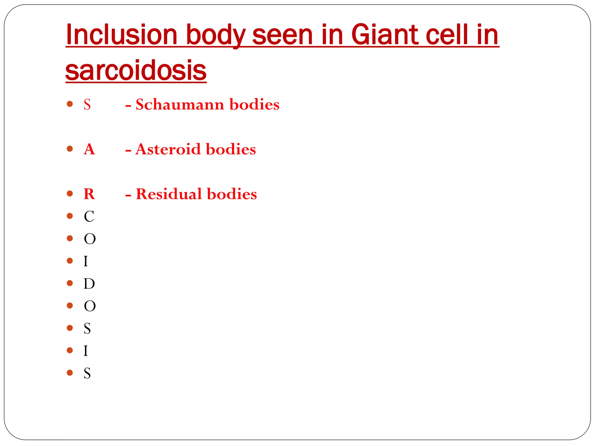 Sarcoidosis | PDF
