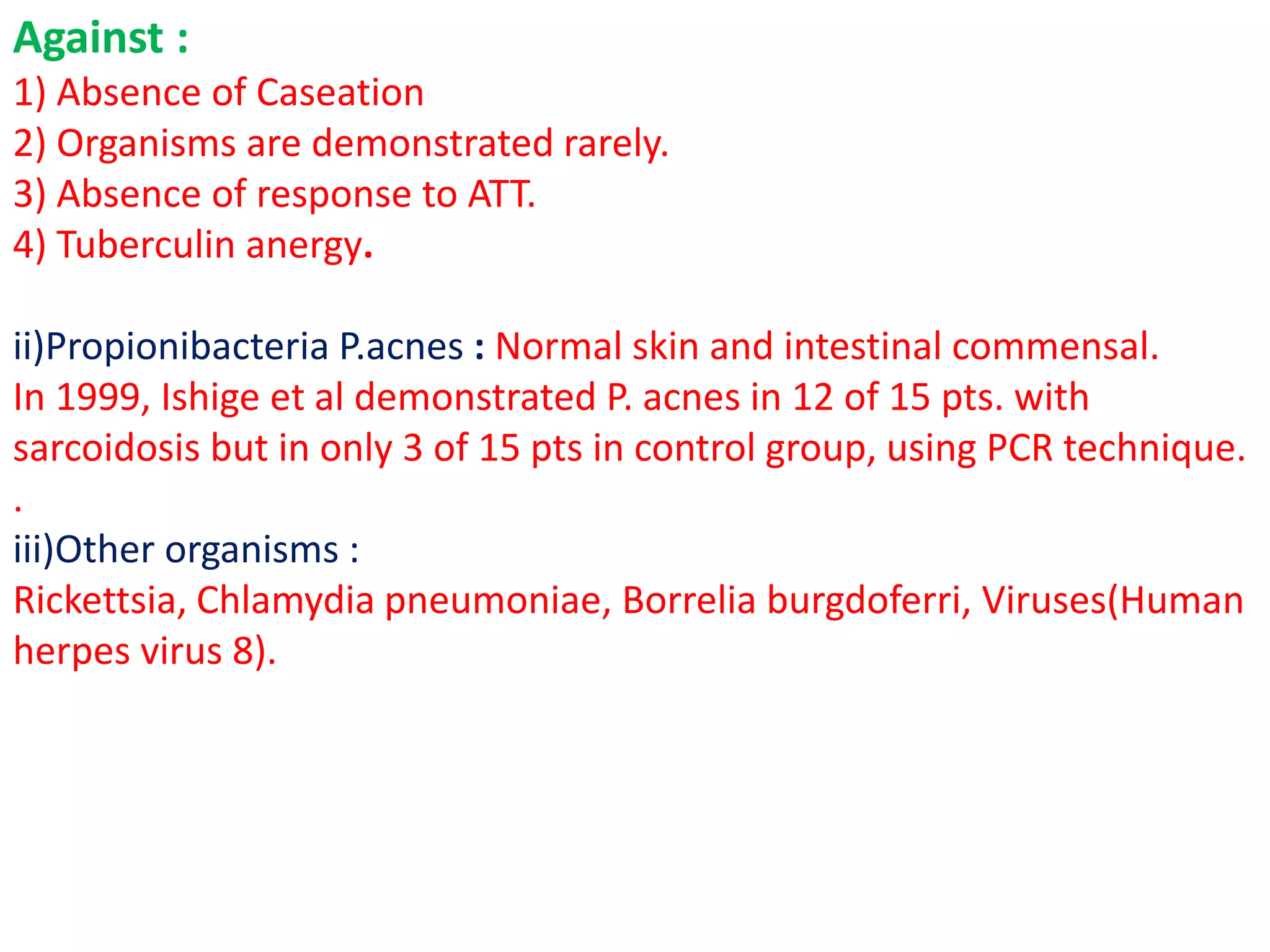 Sarcoidosis by Dr. Neel Chugh | PPTX