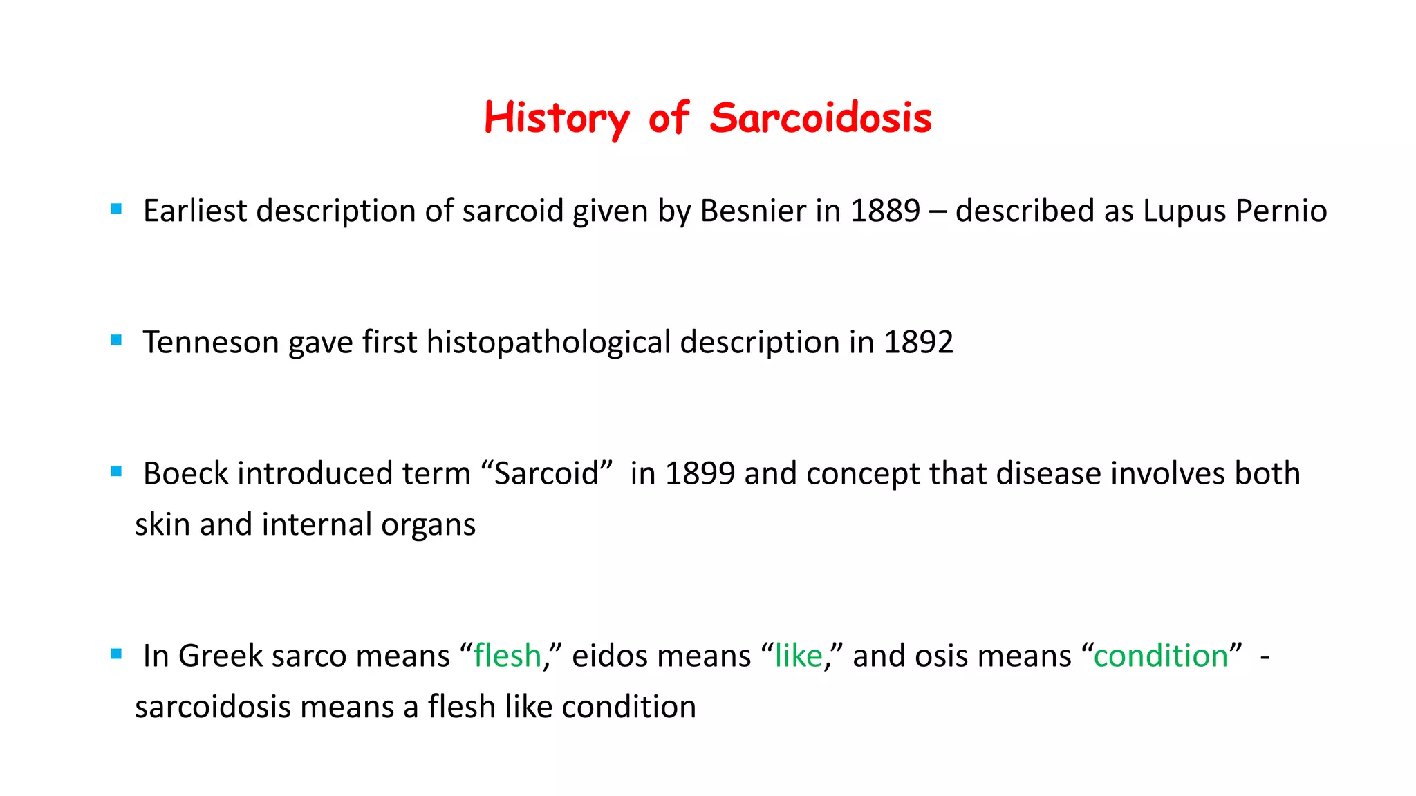 Cutaneous Sarcoidosis, Sarcoidosis, Approach to cutaneous sarcoidosis ...