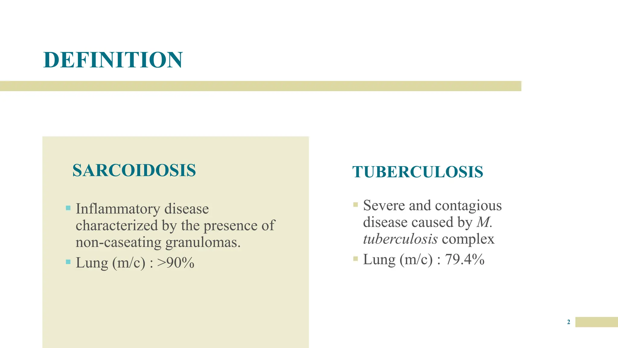 SARCOIDOSIS vs TB.pptx