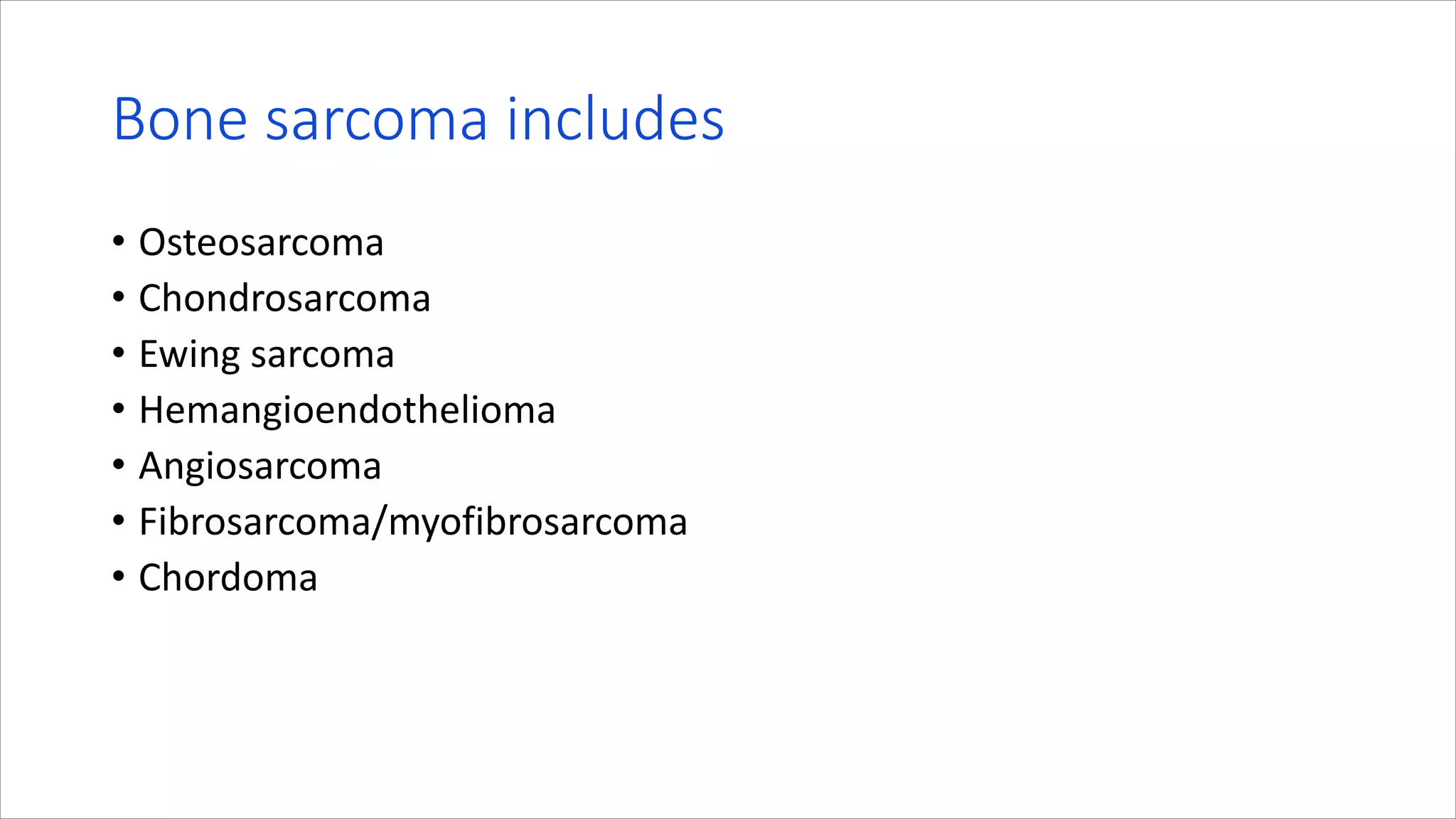 Sarcoma | PDF