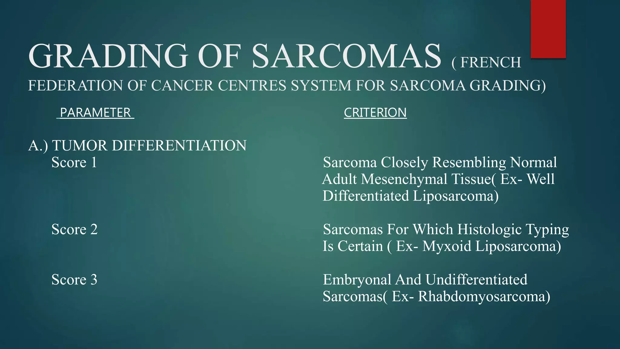 Sarcoma | PPTX