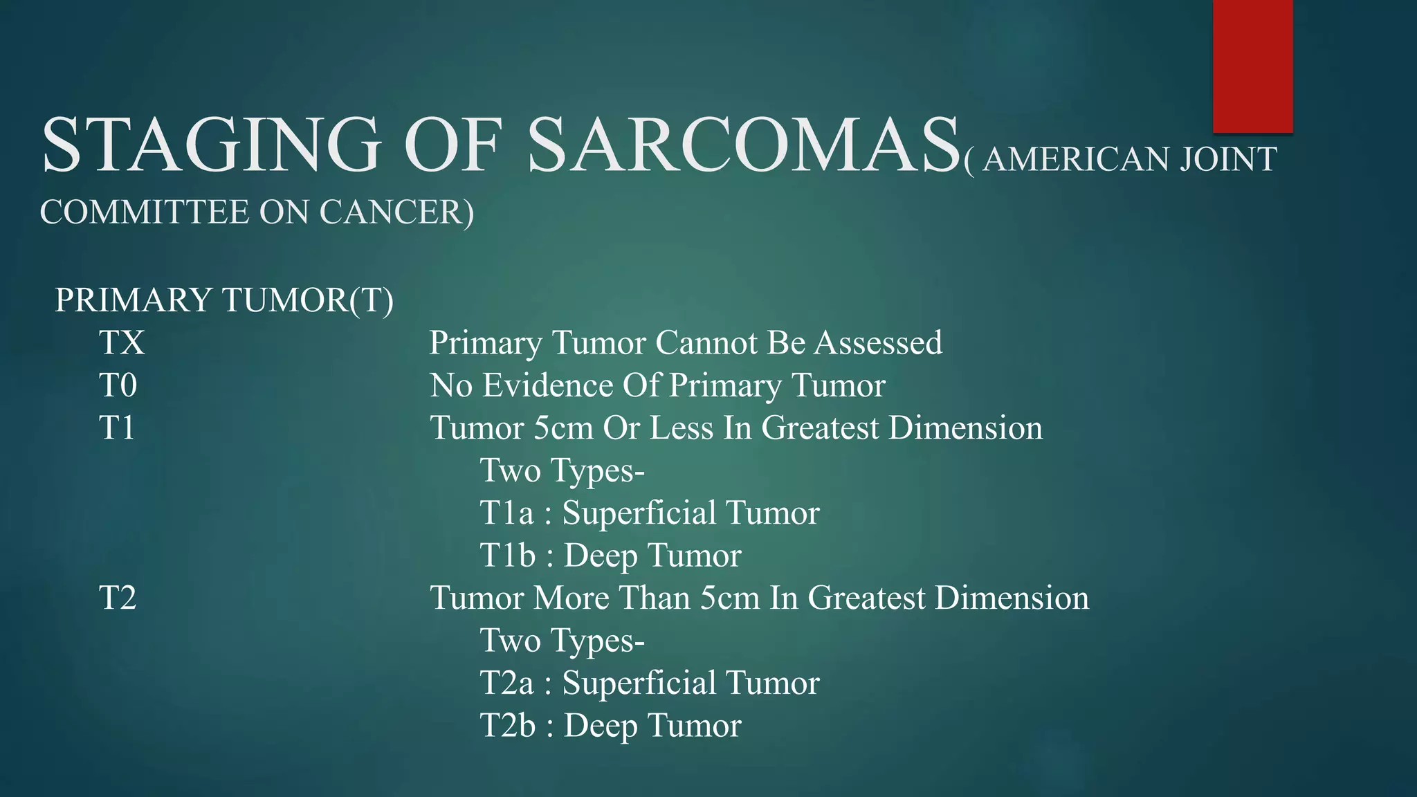 Sarcoma | PPTX